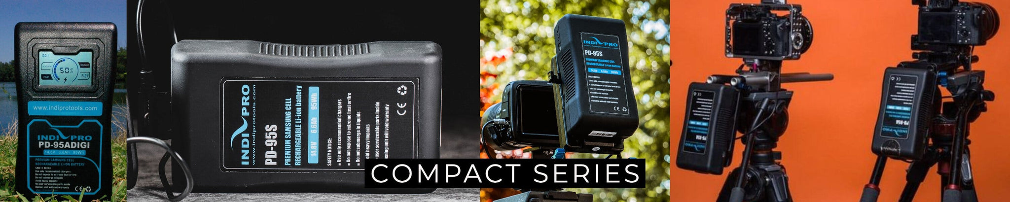 Compact Series Gold Mount Batteries | Seamless Shooting