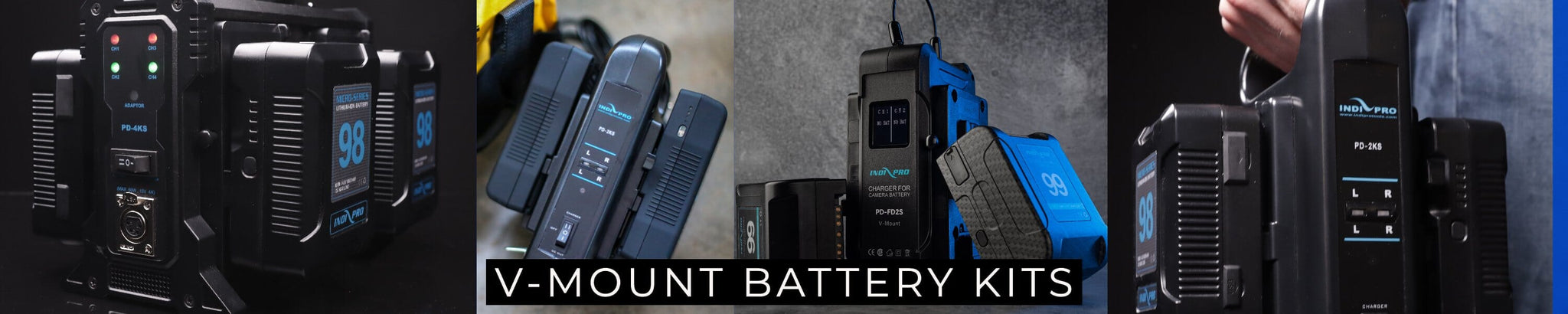 V-Mount Battery Kits | Professional Power Solutions