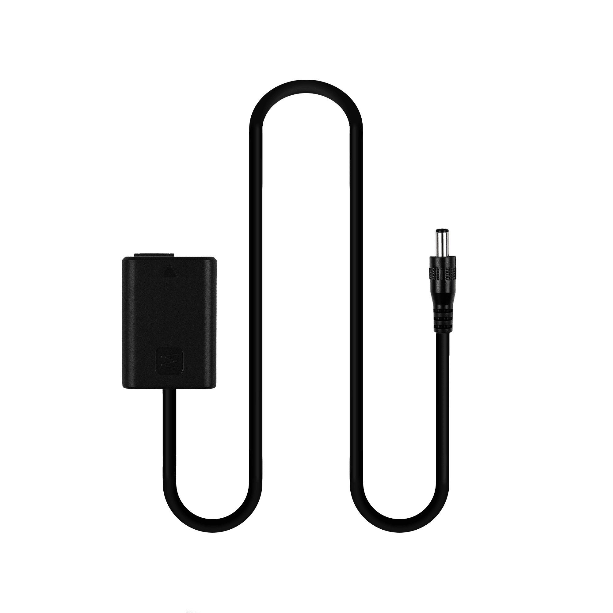 Indipro 2.5mm Male Power Cable to Sony NP-FW50 Dummy Battery (24", Non