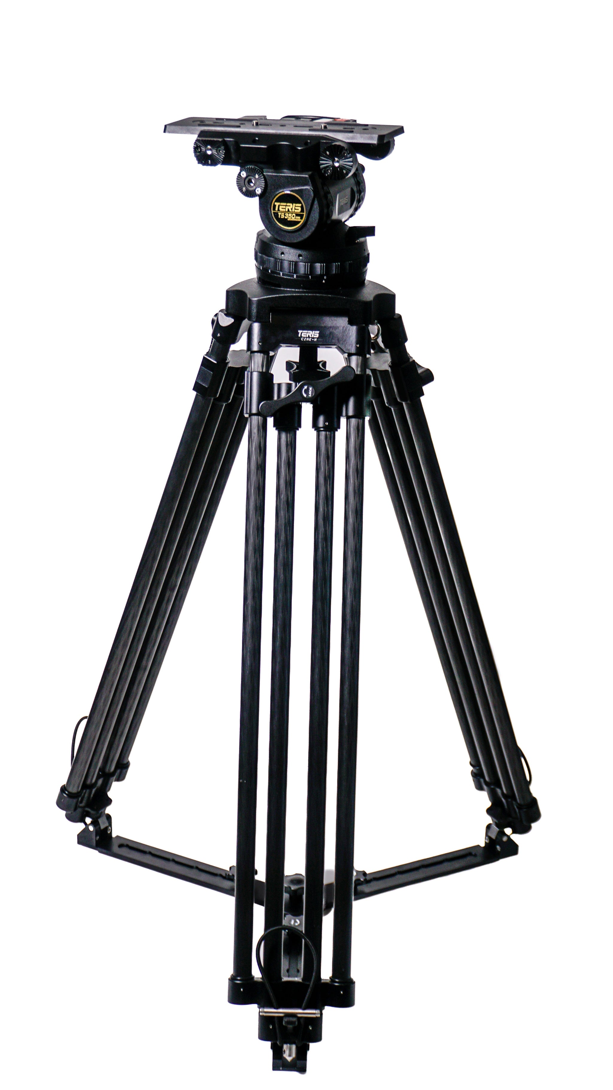 Teris TS350CF Cine Fluid Head & Carbon Fiber Tripod Kit